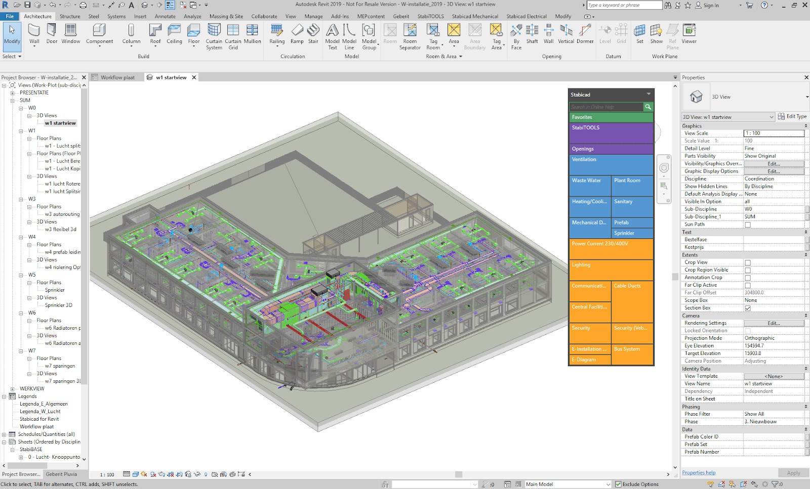 Stabicad Electrical for Revit